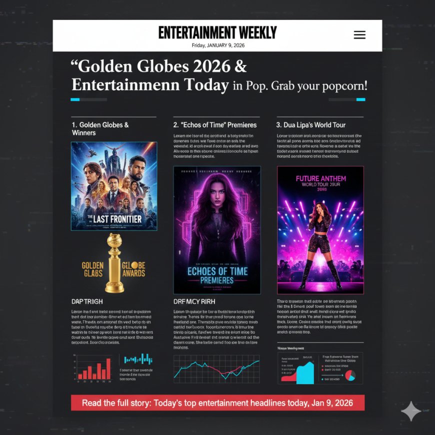 Golden Globes 2026 & Blockbuster Premieres: Top Entertainment Buzz ...
